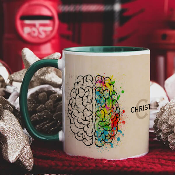 Buy Human Brain Customized Photo Printed Coffee Mug | yourPrint