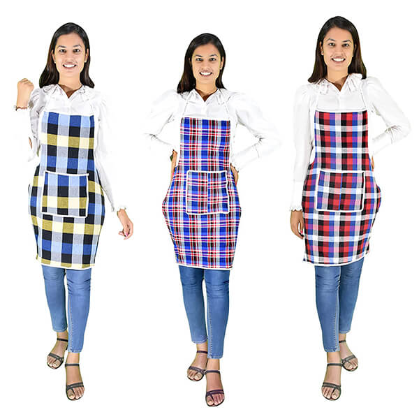 Buy Multi Colour Customized Apron Pack of 3 | yourPrint